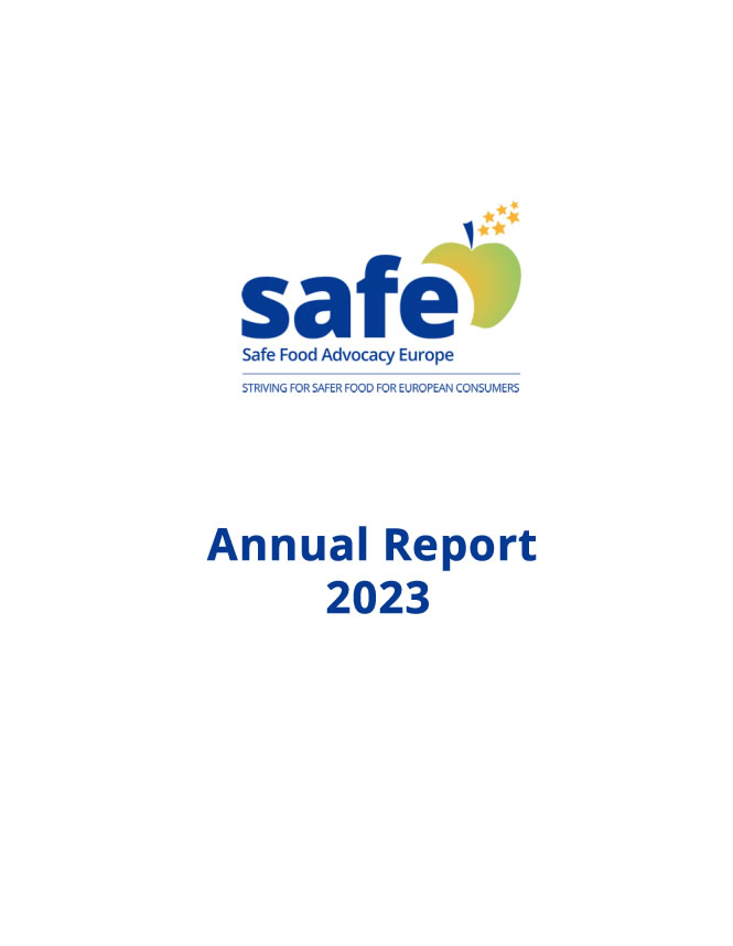 Annual Report 2023 | SAFE – Safe Food Advocacy Europe