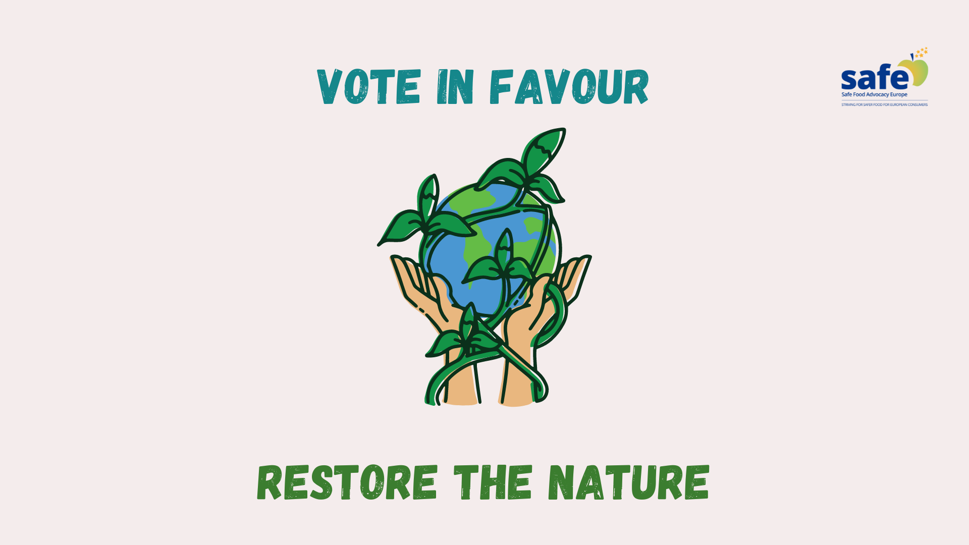 Nature Restoration Law in danger | SAFE – Safe Food Advocacy Europe